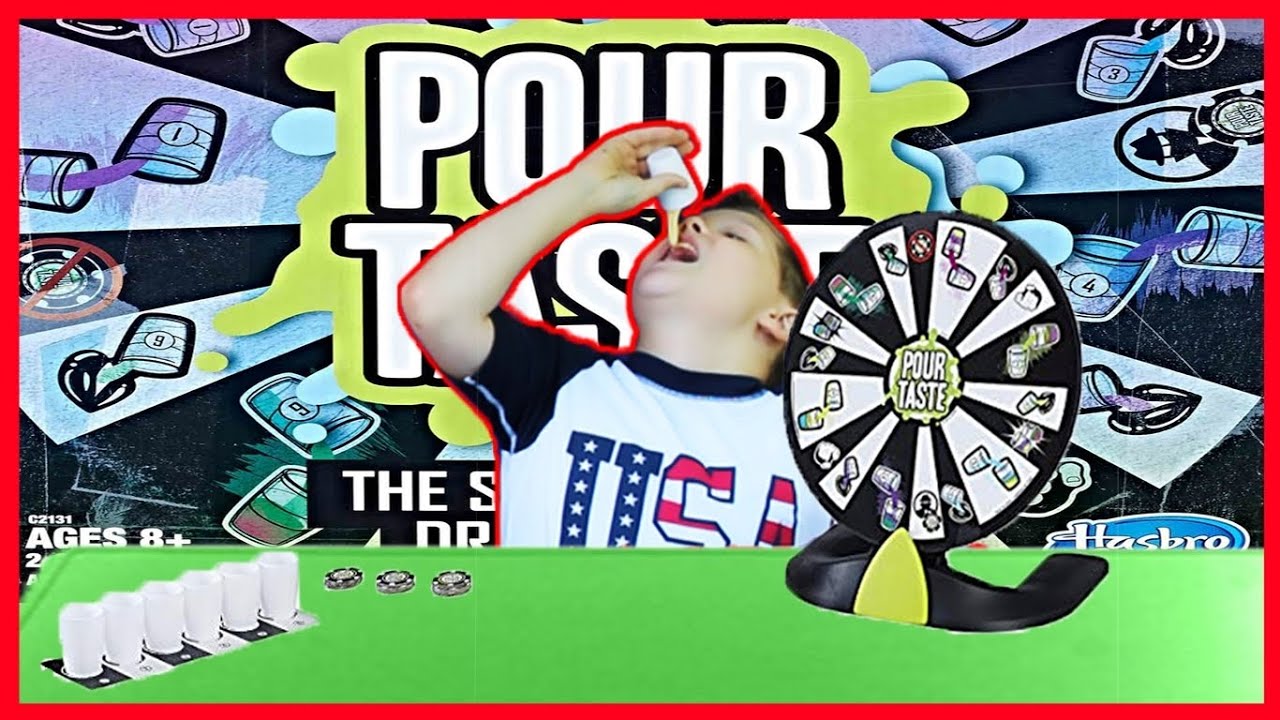MILK CHALLENGE - POUR TASTE GAME | Treasure Kidz - YouTube