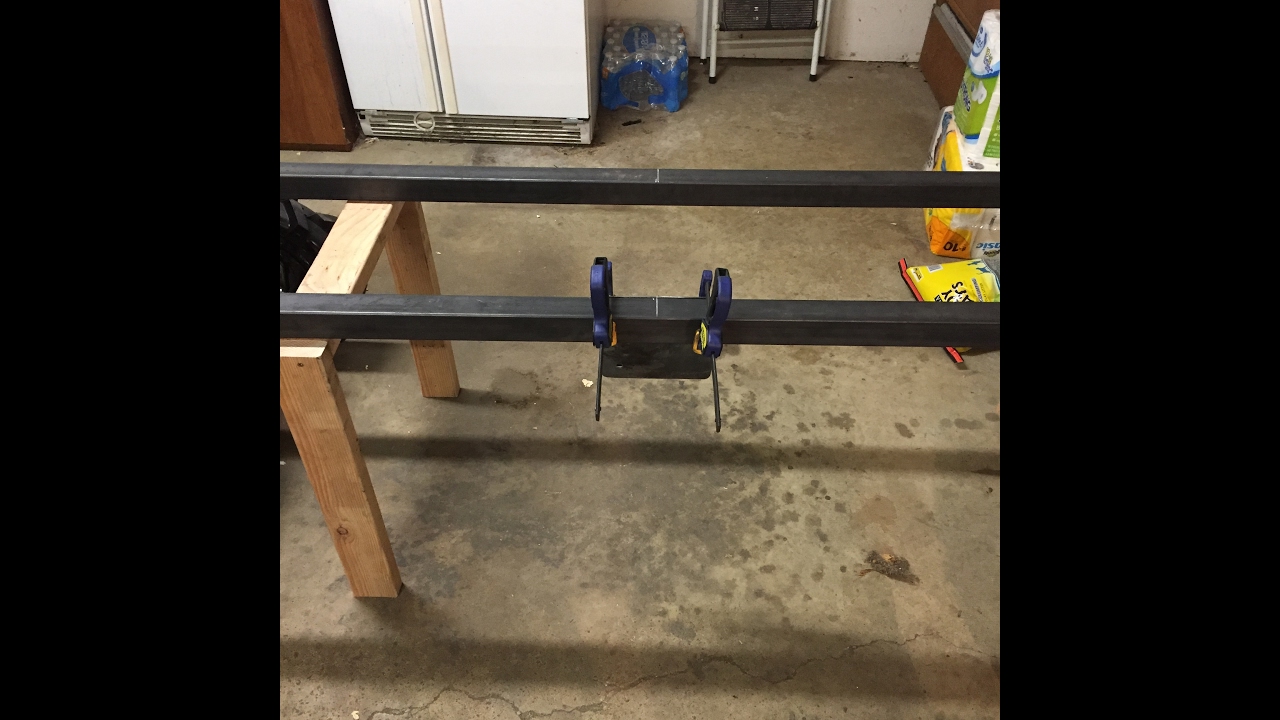 Center Frame Bracket Fab - YouTube