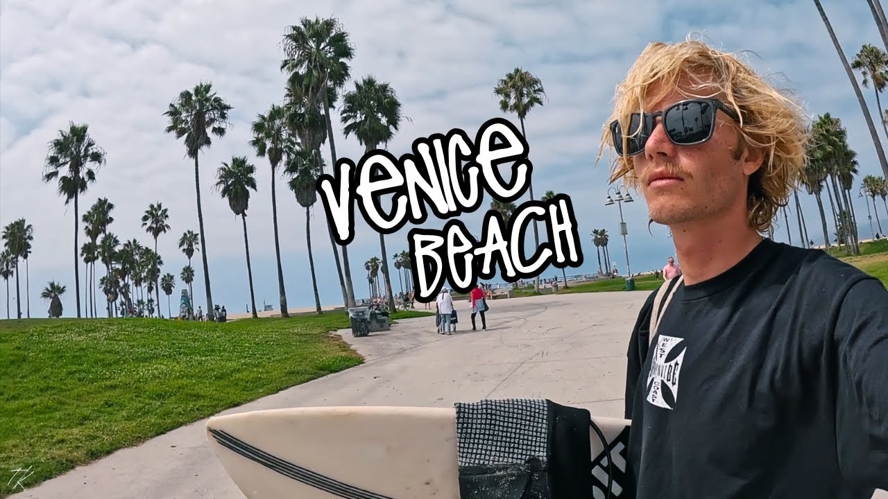 Venice Beach Vibes - Skate, Surf, Lifestyle & City Tour - YouTube