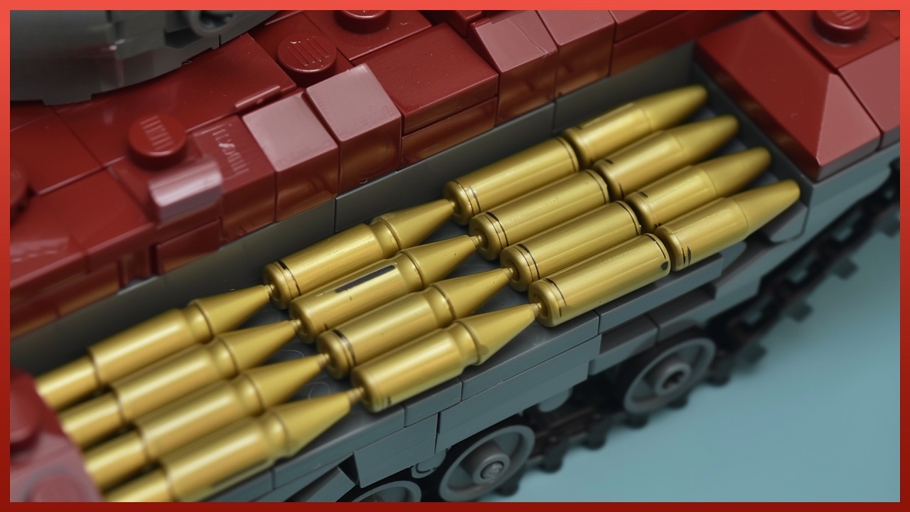 Man Builds Hyperrealistic LEGO TANKS to the Last Detail | 13,000 Pieces ...