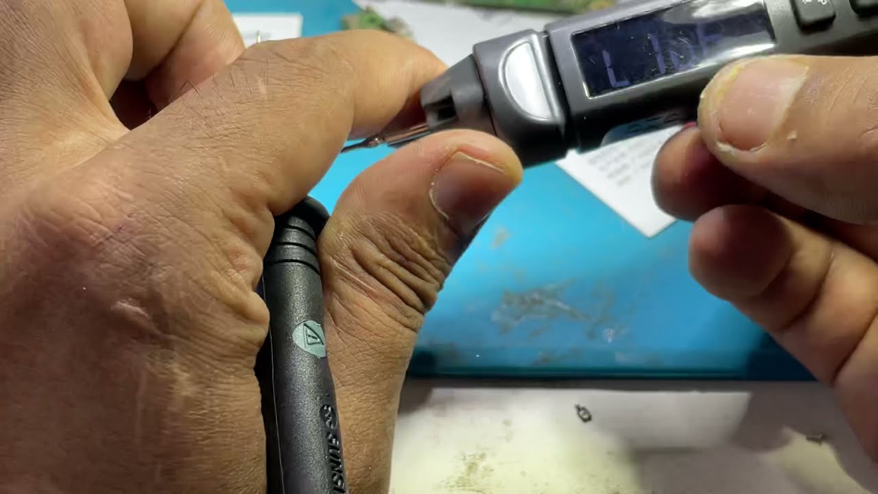Mini Pen multimeter Relife dt-01 - YouTube