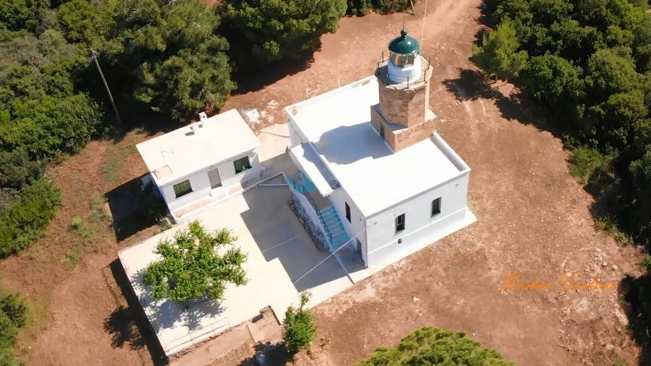 ΦΑΡΟΣ ΚΑΤΑΚΟΛΟΥ, ΗΛΕΙΑ (DRONE). KATAKOLO LIGHTHOUSE, ELIS (ILIA ...