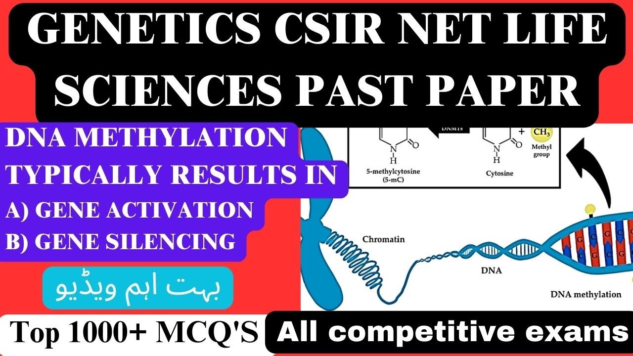 Genetics CSIR NET life sciences Mcq's #genetics #csirnet #neet #quiz # ...