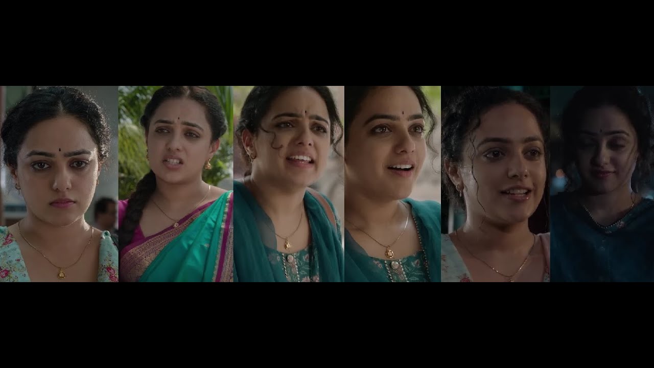 Nithya Menon Close Face Expressions Srimathi Kumari #nithyamenen # ...