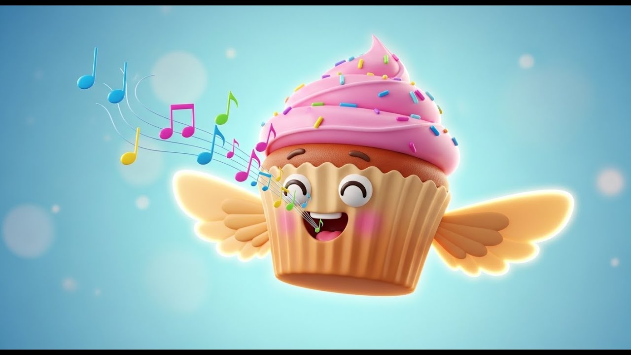 My Cupcake Grew Wings | Fun Nursery Rhyme and Kids Song - YouTube