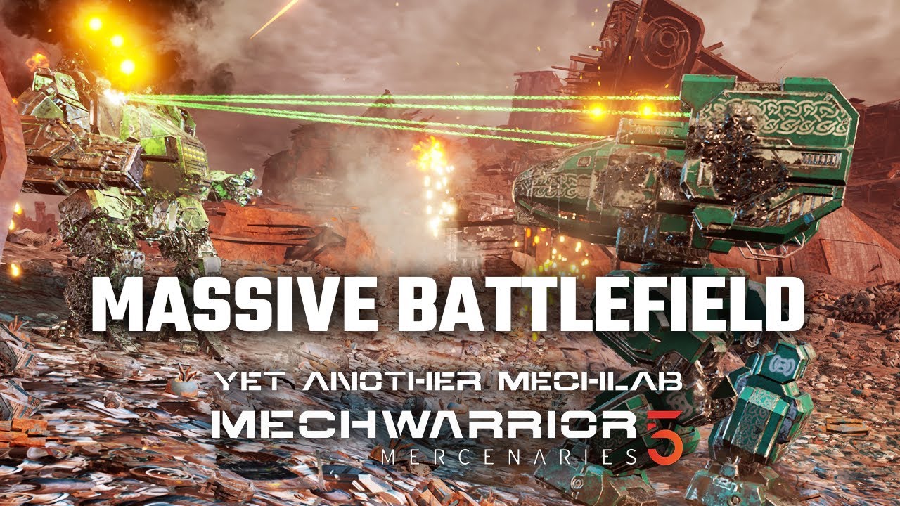 Such a MASSIVE Battlefield - Yet Another Mechwarrior 5: Mercenaries ...