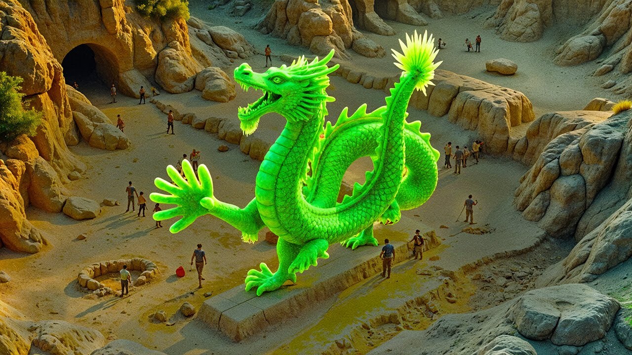 5,000-Year-Old Jade Dragon Unearthed in Mongolia - YouTube
