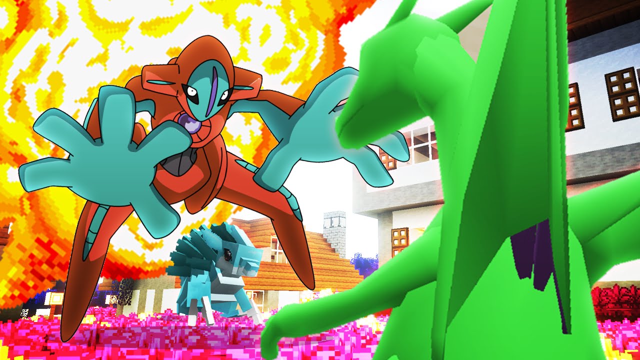 Pixelmon Lucky Island - SPACE LEGENDARY! (Minecraft Pokemon Mod) - YouTube