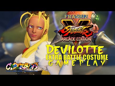 Devilotte Extra Battle Costume Gameplay (Street Fighter V Arcade ...