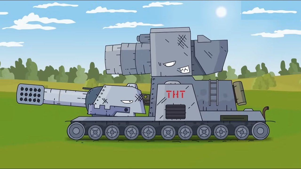 Đối thủ quá yếu, Tank KV44, Tank KB45 || Phim hoạt hình về xe tăng ...
