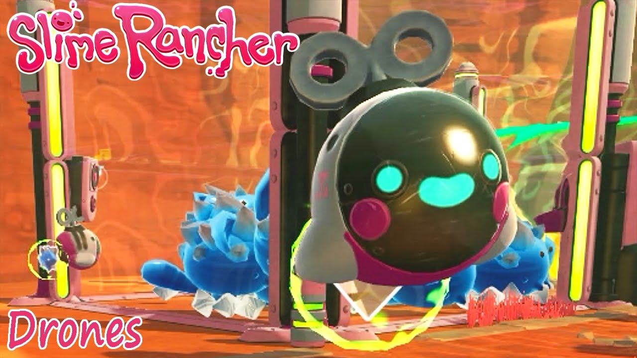 O TRABALHO dos DRONES SLIME RANCHER - YouTube