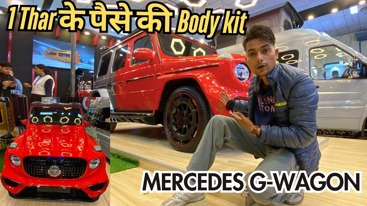 Mercedes G Wagon full body kit modification - YouTube