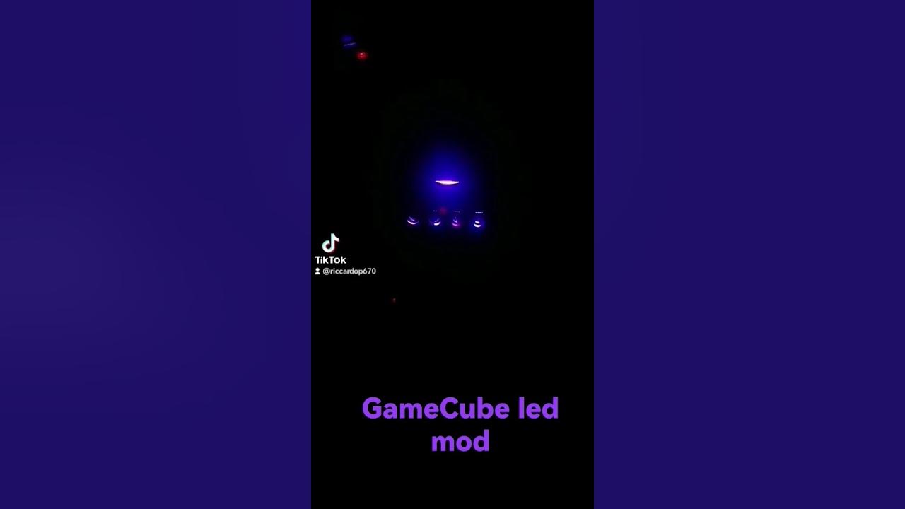 GameCube led mod - YouTube