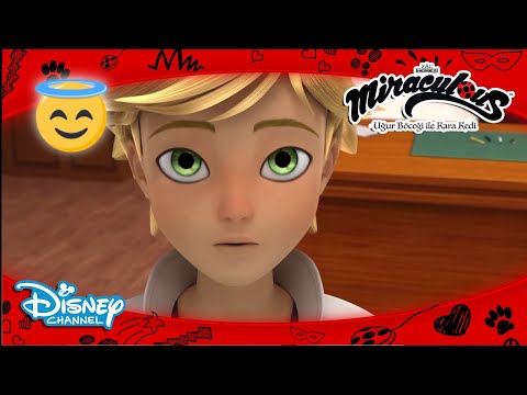 Melek Gibi Çocuk Adrien 😇😍| Mucize: Uğur Böceği ile Kara Kedi | Disney Channel TR
