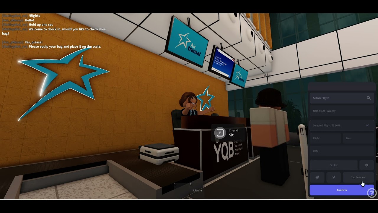 Check in tutorial! (AIR TRANSAT) - YouTube