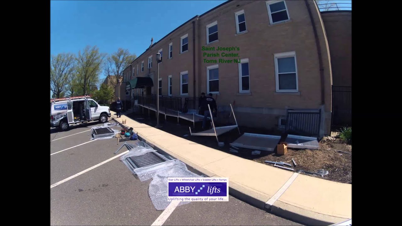 American Access Entrada Commercial Ramp Install - YouTube