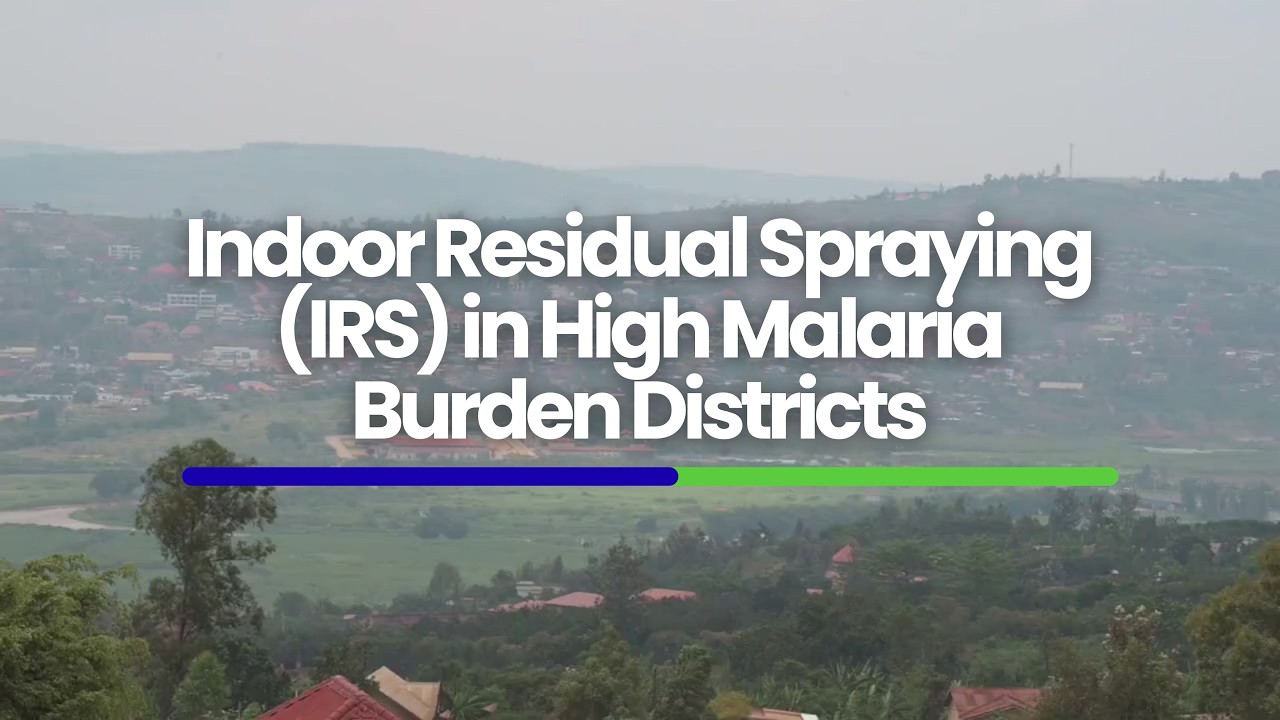 Indoor Residual Spraying IRS in High Malaria Burden Districts - YouTube