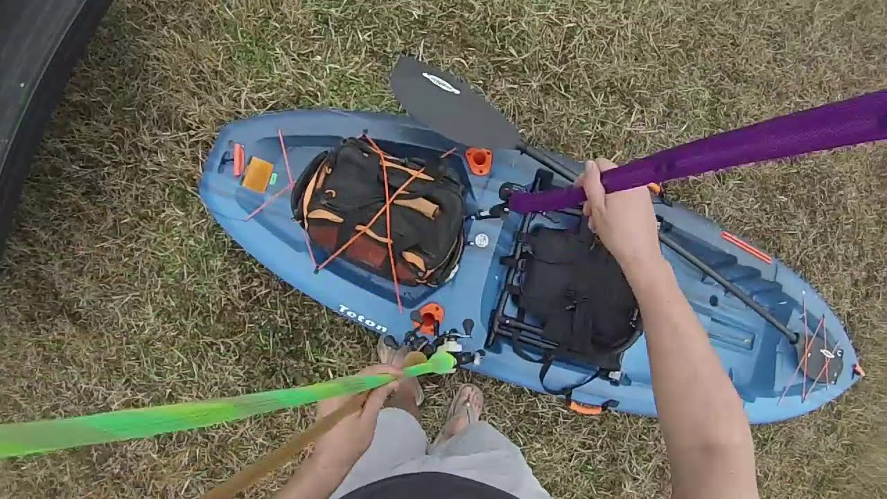 Kayak Pond Fishing Surprise - YouTube