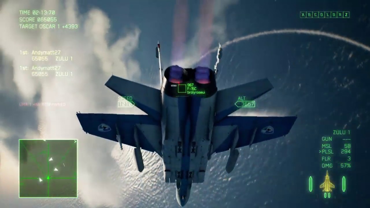 Ace Combat 7 Multiplayer Battle Royal #225 (Unlimited) - YouTube