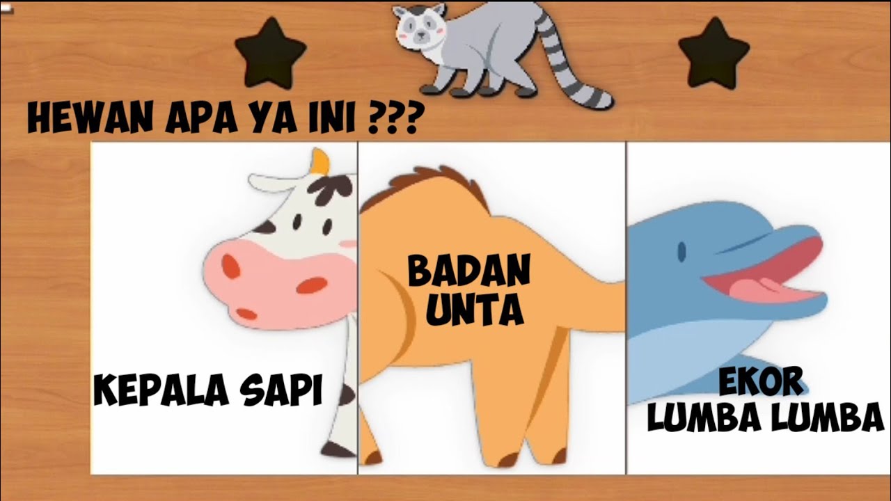 Kepala Sapi Badan Unta Ekor Lumba Lumba Hewan Apakah ini? - YouTube