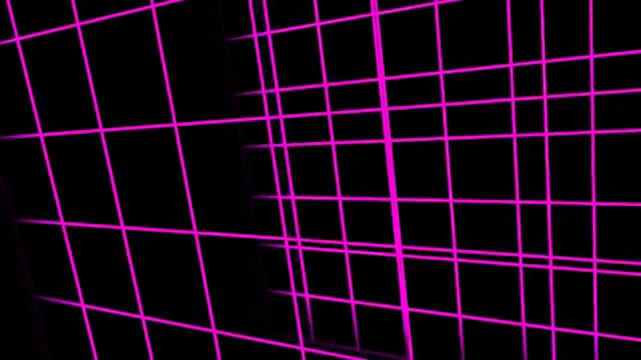 Pink Grid ANIMATION free Footage HD - YouTube