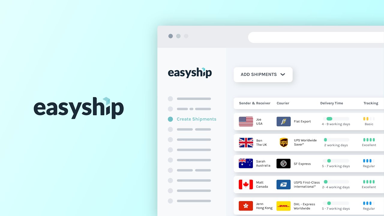 Get Started with Easyship - YouTube