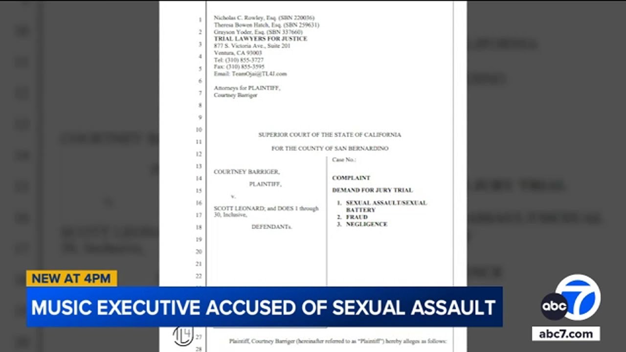 Music exec accused of sexually assaulting 2 women at Joshua Tree home ...