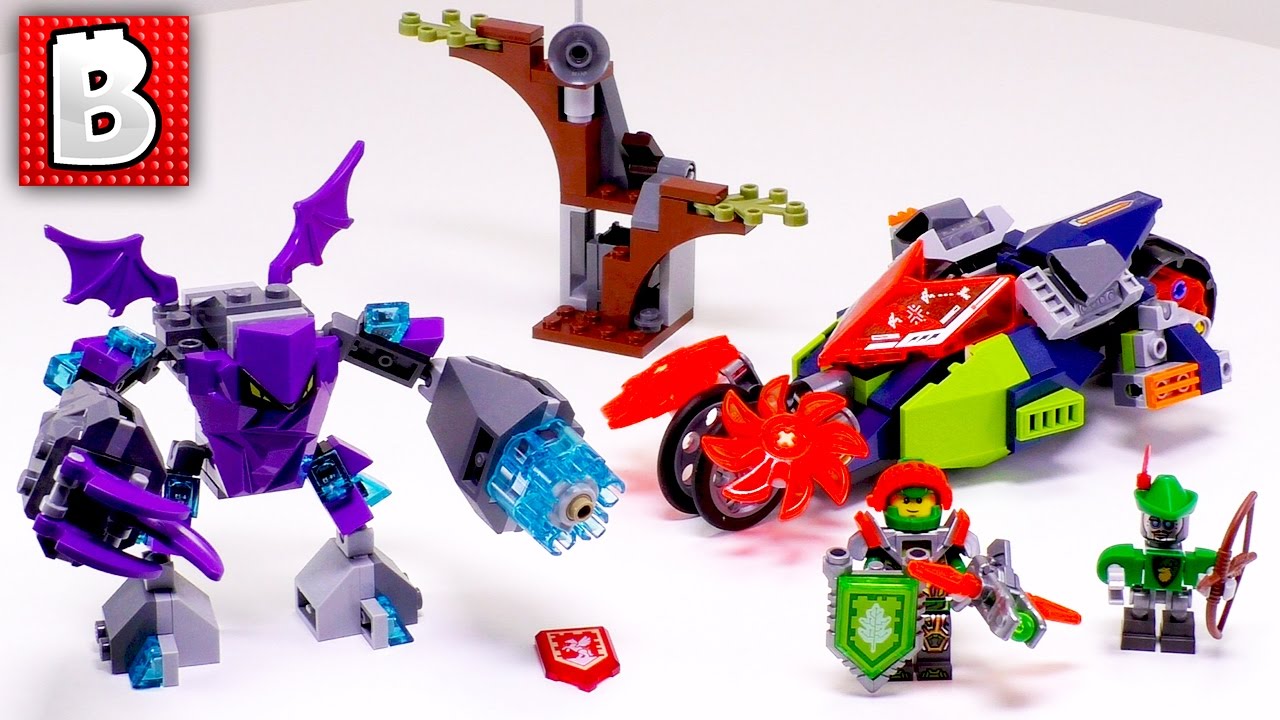 LEGO Nexo Knights 70358 Aaron's Stone Destroyer | LIVE BUILD & Review ...