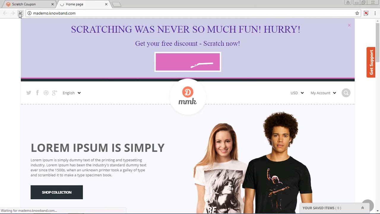 Magento Scratch Coupon Extension - Video Tutorial - YouTube