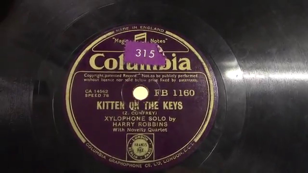 Harry Robbins (xylophone): Kitten on the keys. - YouTube