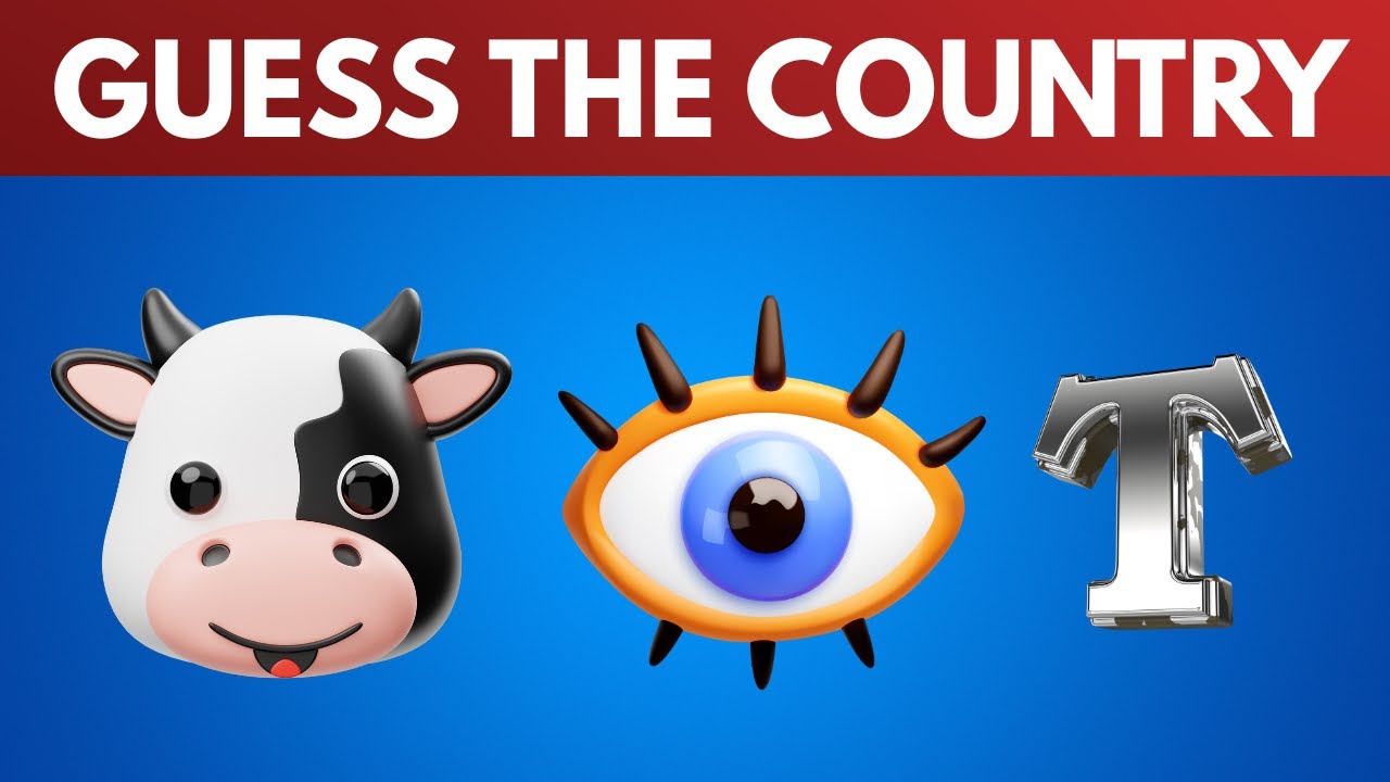 Country Challenge: Guess the Nation by Emoji! - YouTube