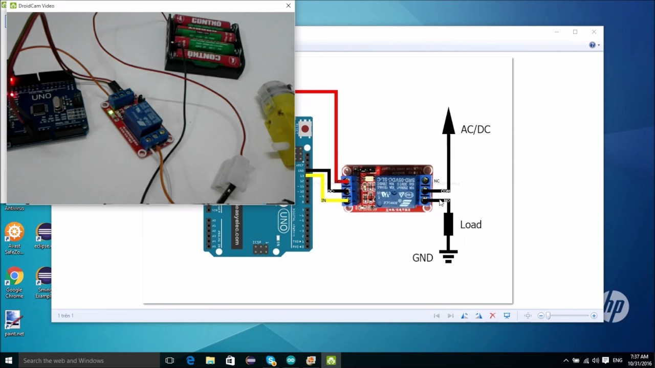 Lập trình điều khiển động cơ với relay | Hướng dẫn chế tạo robot| Lập ...
