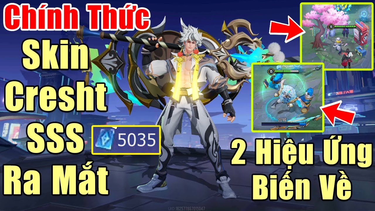 [Gcaothu] Đỡ đòn duy nhất ra mắt siêu phẩm SSS Cresht Bách Tướng Lão ...