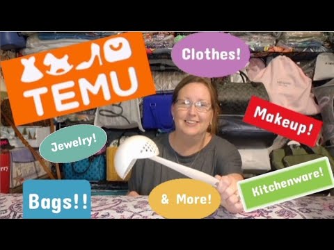 Temu Haul! 🔥 Handbags, Jewelry, Clothes, Kitchenware, Makeup & More ...