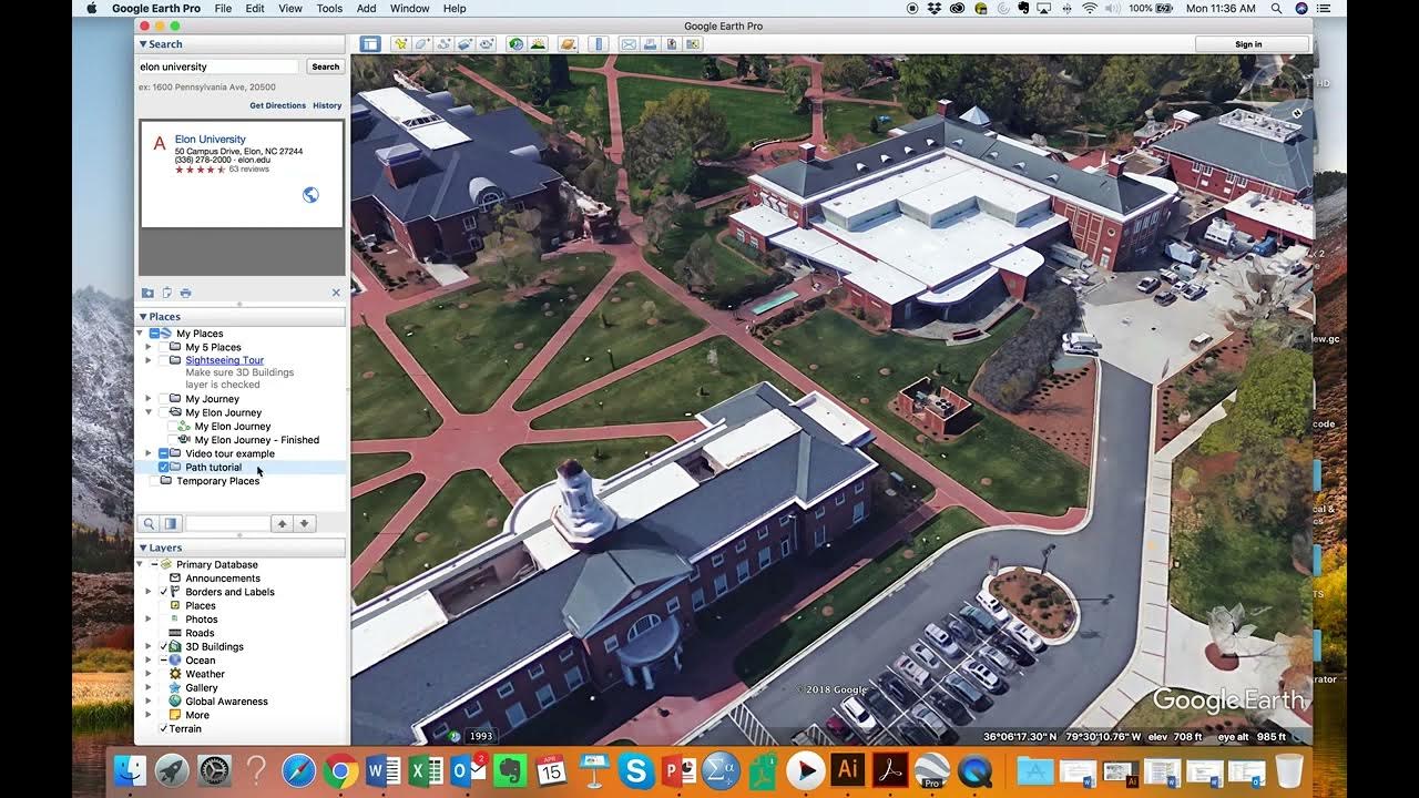 Google Earth Pro Path Tutorial - YouTube