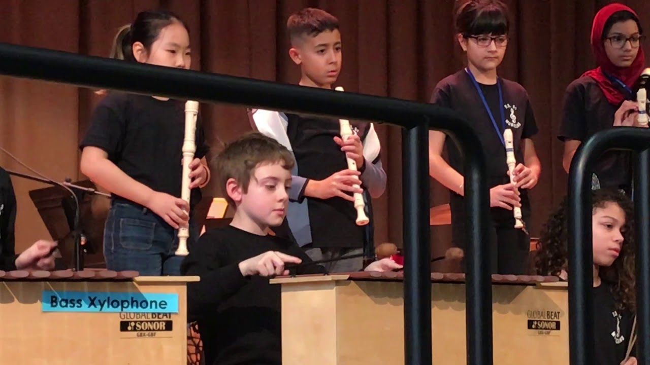 Simple Simon- PS 51 Orff and Recorder Ensemble - YouTube