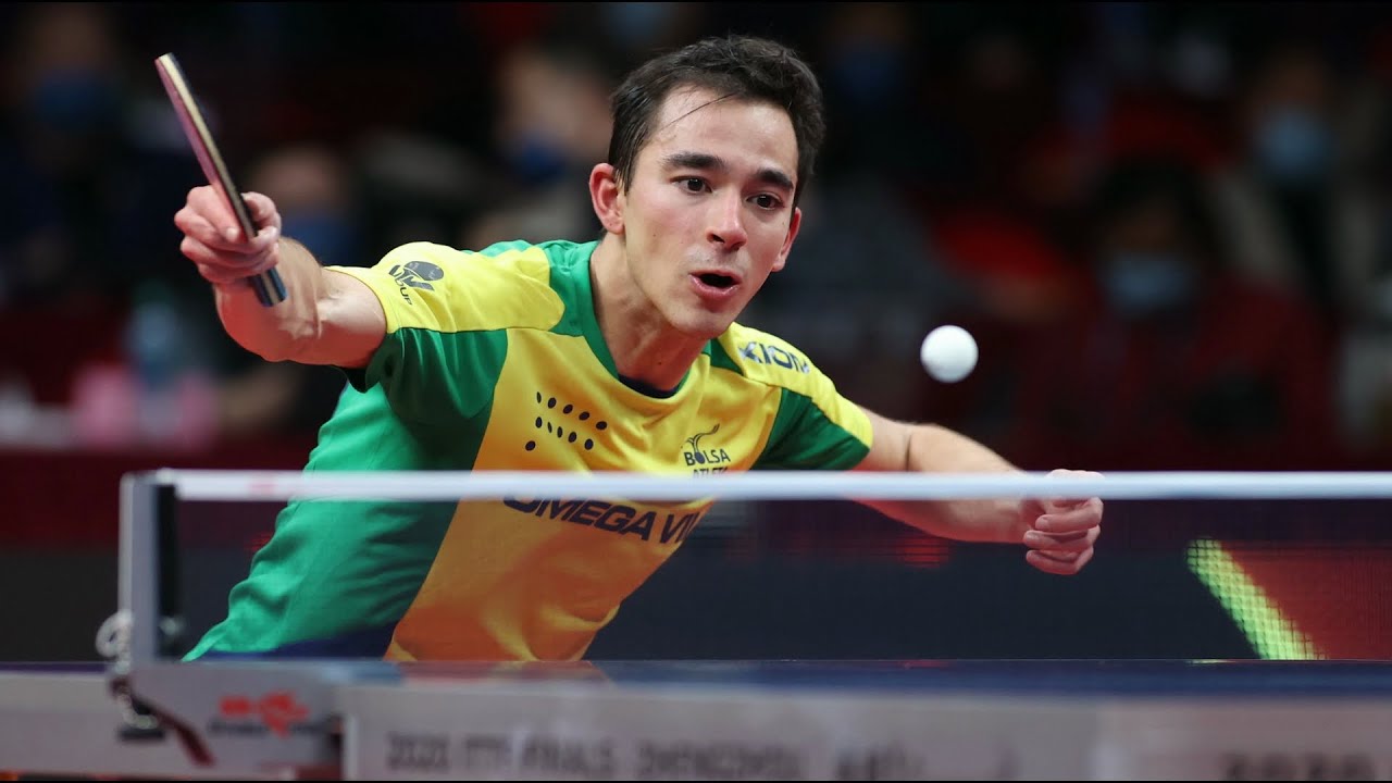 Hugo Calderano vs Alberto Mino Puga | German League 2020/2021 - YouTube