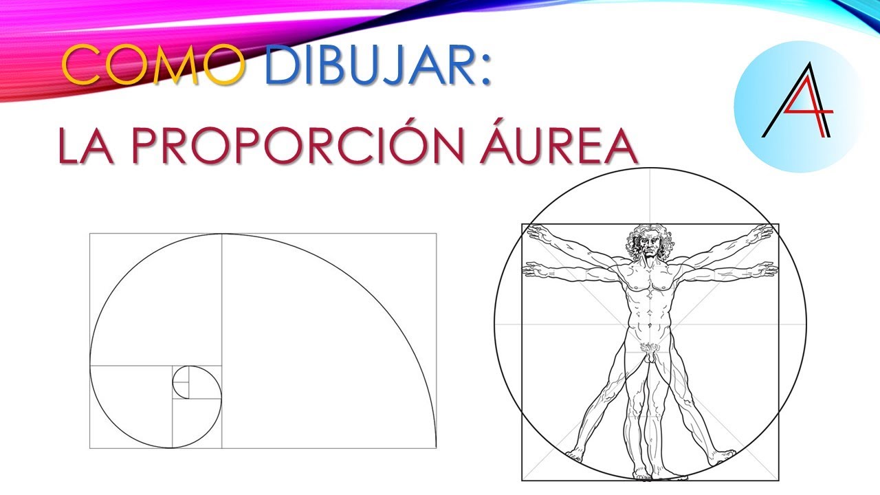 COMO DIBUJAR LA PROPORCIÓN ÁUREA. - YouTube
