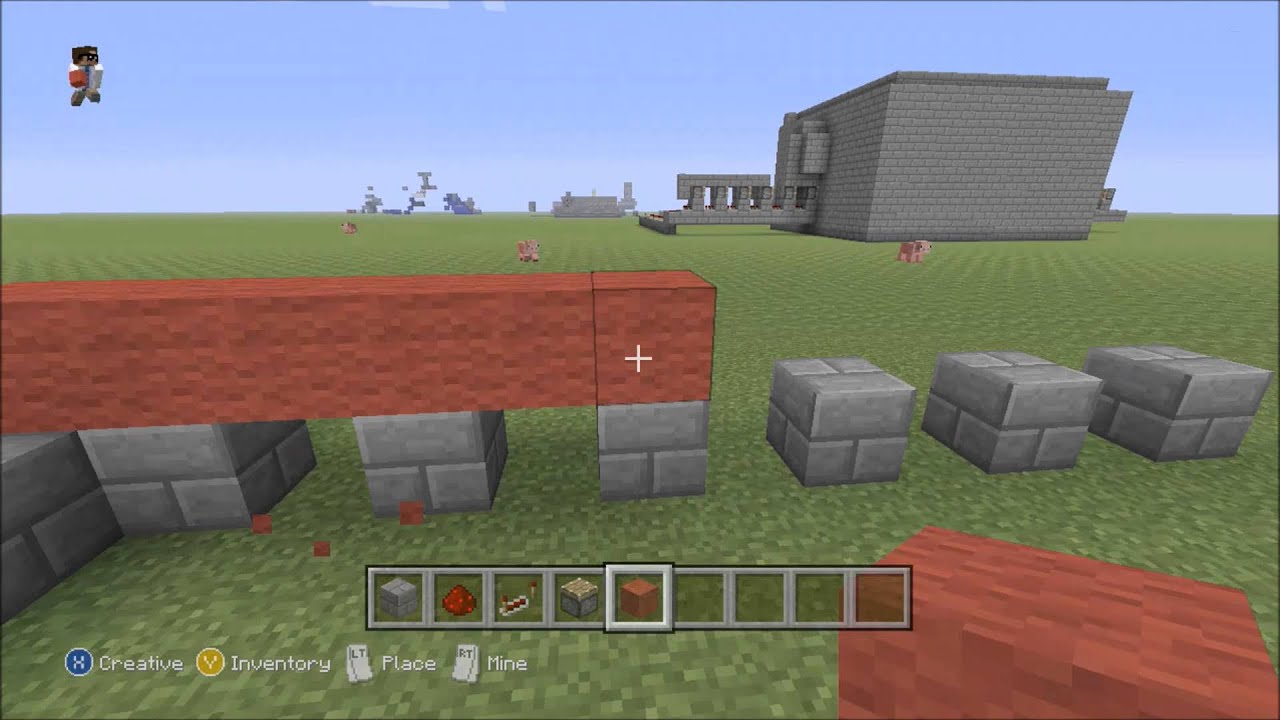 Minecraft Instant Redstone Bridge Tutorial No Mods - YouTube