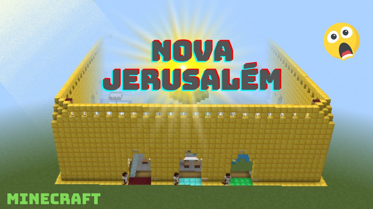 NOVA JERUSALÉM em Minecraft - YouTube