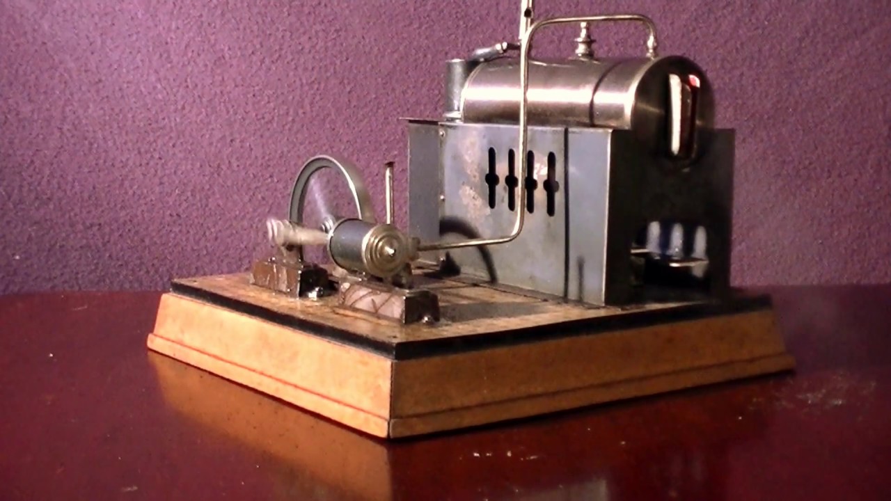 Schoenner 112/23 Toy Steam Engine (1902-1905) (HD) - YouTube