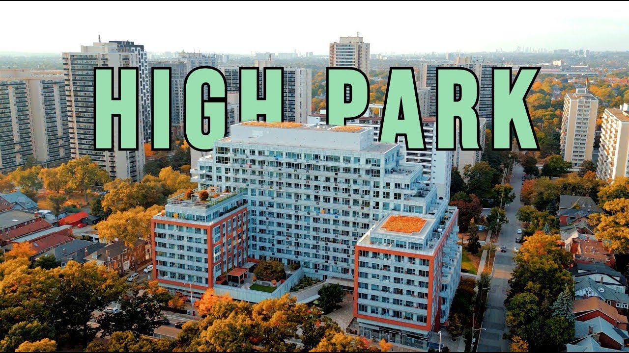High Park and Toronto Waterfront 4k Aerial Footage - YouTube