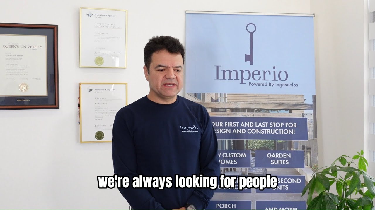 We're Hiring! Join the Imperio Construction Team - YouTube