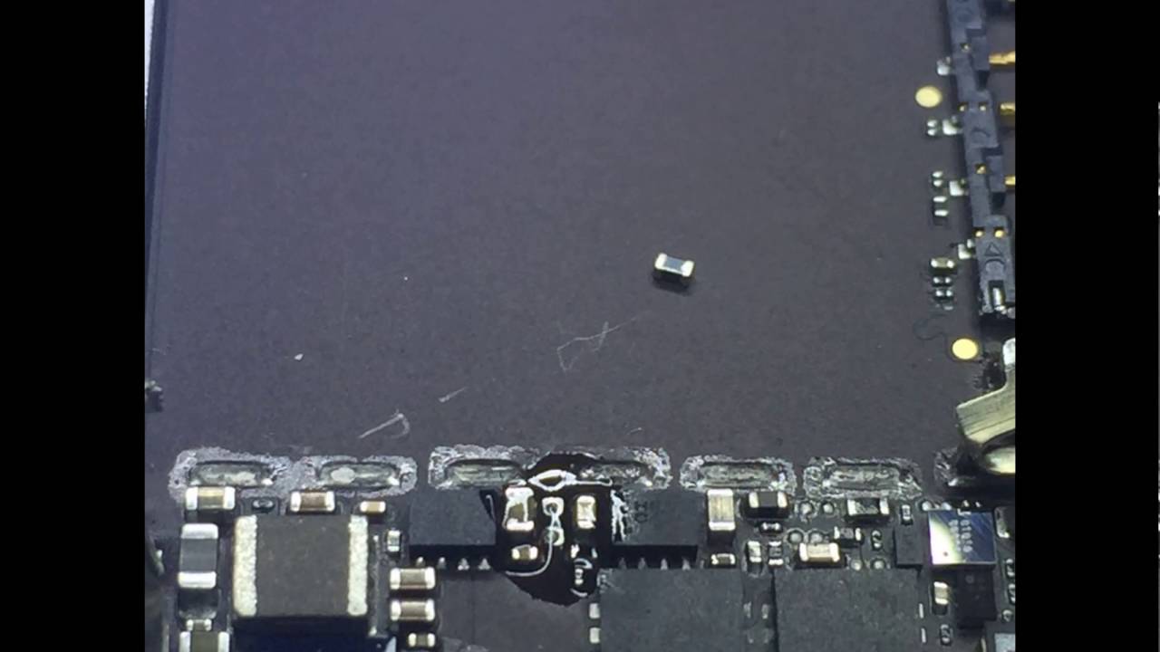iPad mini backlight fuse repair hamilton - YouTube