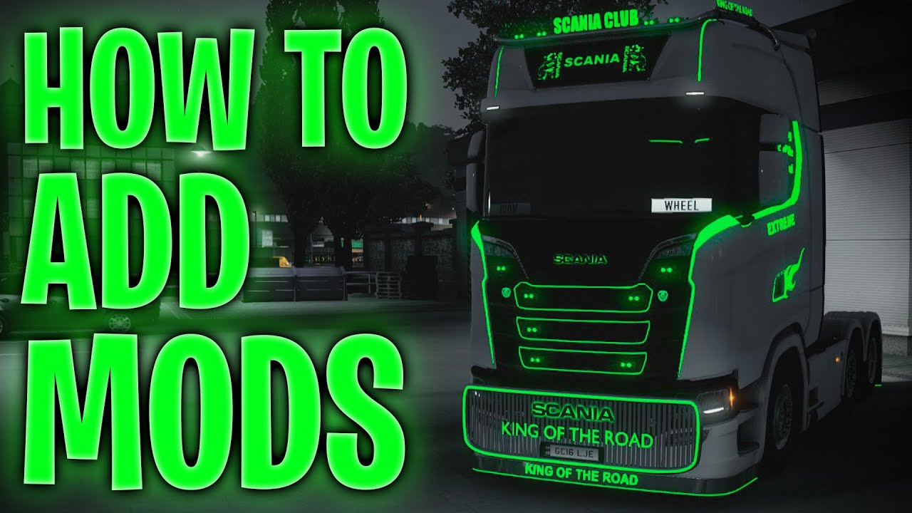 How To Install Mods in Euro Truck Simulator 2 | Ets2 | Hindi - YouTube