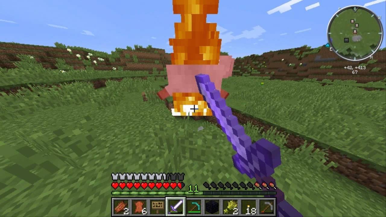 Minecraft survival part 9 (BLAZE FIGHT) - YouTube