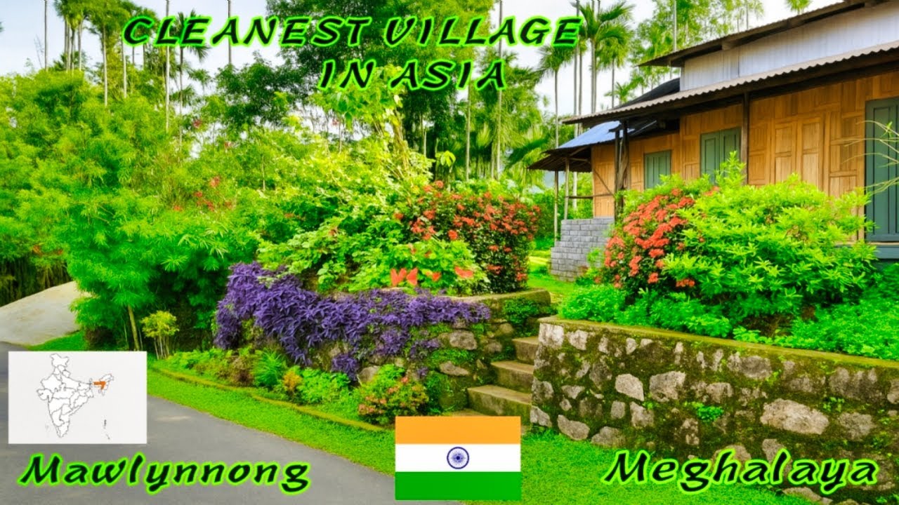 CLEANEST VILLAGE MAWLYNNONG MEGHALAYA INDIA WITH VAGABOND - YouTube