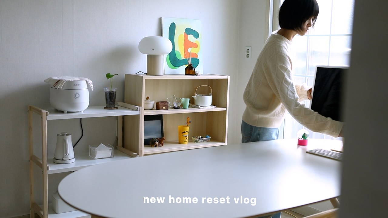 Organizing My New Apartment with MUJI & IKEA | Minimal Home Reset🏡 ...