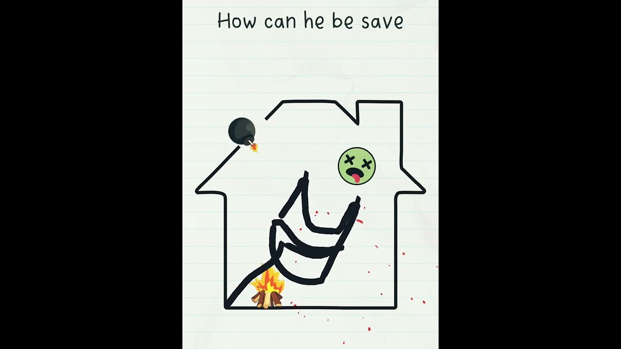 Draw 2 Save || Line Draw Rescue. #shorts#dop - YouTube