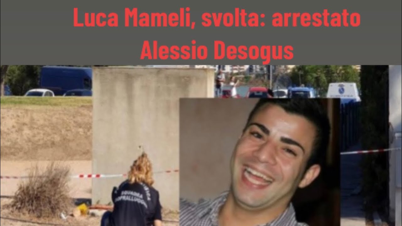 Luca Mameli, svolta: arrestato Alessio Desogus - YouTube